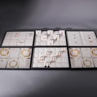 China Metal Arc Jewelry Storage Display Tray Necklace Ring Display Plate Jewelry Display Props Factory Custom for sale