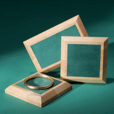 China Jewelry Display Tray Metal Arc Border Necklace Ring Storage Plate Commercial Display Props Factory Custom for sale