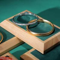 China Jewelry Display Tray Metal Arc Border Necklace Ring Storage Plate Commercial Display Props Factory Custom for sale