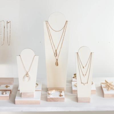 China Minimalist Jewelry Display Blocks with Stackable Shapes Matte Texture and Clean Edges for sale