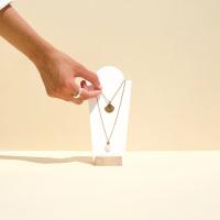 China Minimalist Jewelry Display Blocks with Stackable Shapes Matte Texture and Clean Edges for sale