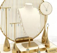China Elegant Modern Luxury Jewelry Display Kit, Minimalist Stand for High-End Jewelry Boutique for sale