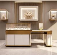 China Commercial Luxury Jewelry Store Display Rack with LED Lighting for Earrings and Necklaces in Shopping Malls for sale