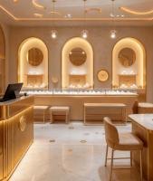 China High-end Custom Jewelry Exhibition Hall, Luxury Jewelry Shop Full Store Design, One-stop Exhibition Booth Decoration Service for sale