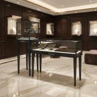 China Stainless Steel Jewelry Display Cabinets:High-End Display Cases for Gold Jewelry,Jade,Watches,and Eyewear Museum Display Cases for sale