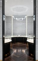 China Durable Commercial Jewelry Showcase Solid Wood Metal Glass Store Display Furniture for sale