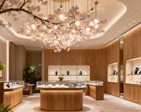 China Wholesale Freestanding Jewelry Display Cabinet Wood Metal Glass Store Center Showcase for sale