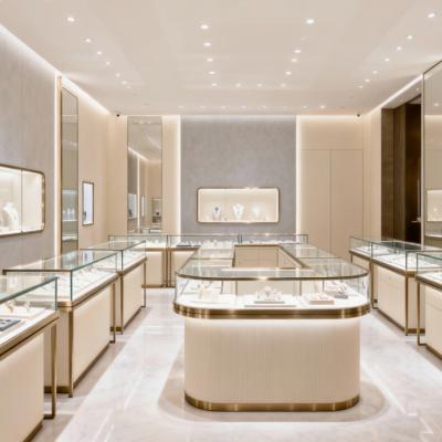 China Professional Jewellery Shop Fitting 3D Jewellery Shop Interior Design Modern Jewellery Shop Furniture for sale