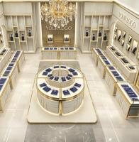 China High End Customized LED Lighting Jewelry Display Cabinet with Modern Glass for Retail Store for sale