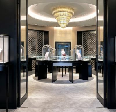China Fashionable Jewelry Display Counter Jewelry Store Furniture Jewelry Display showcase with Jewellery Shop Furniture Design for sale