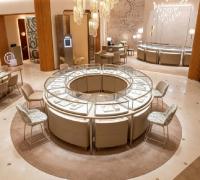 China Elegant Modern Luxury Jewelry Store Interior Design, Complete Display Solution for High-End Jewelry Brands for sale