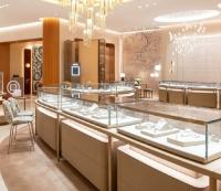 China Elegant Modern Luxury Jewelry Store Interior Design, Complete Display Solution for High-End Jewelry Brands for sale