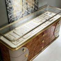 China Boutique Wooden Jewelry Display Cabinet with Glass Window Design for sale