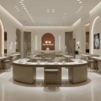 China New Style Jewelry Display Set Luxury Glass Showcase for Jewelry Store for sale
