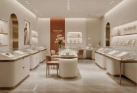 China Custom Jewelry Store Full Solution Display Island Cabinets Counters for Jewelry Shop for sale