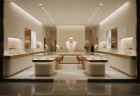 China Custom Jewelry Store Full Solution Display Island Cabinets Counters for Jewelry Shop for sale