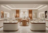 China Custom Jewelry Store Full Solution Display Island Cabinets Counters for Jewelry Shop for sale