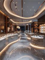 China Customize Jewelry Shop Furniture Jewellery Store Display Island Showcase for sale