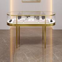 China Modern Wood & Glass Jewelry Display Furniture for Luxury Boutique for sale