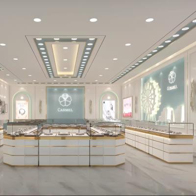 China 3D Design Jewelry Display Cabinet With Drawers for Storage and Display for sale