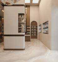 China Custom Retail Jewelry Store Showcase Wooden Jewelry Cabinet Wall with LED for sale