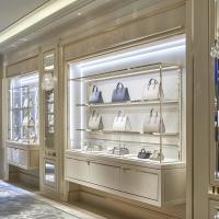 China Custom Design Jewelry Showcase With Spot Lights for High End Jewelry Display for sale