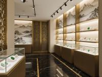 China Modern Jewelry Showcase Custom 3D Design Glass Display Cabinet for Watches and Jewelry for sale