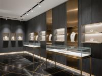 China Modern Jewelry Showcase Custom 3D Design Glass Display Cabinet for Watches and Jewelry for sale
