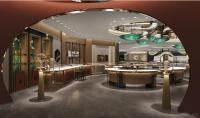 China Custom Luxury Jewelry Shop Design Display Showcase Custom Watch Jewelry Shop Counter for sale