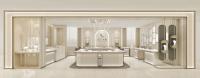 China Elegant LED-Lit Fine Jewelry Showcase Fashion Store Display Furniture for Shop Mall Decoration Product Category Showcases for sale