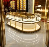 China Elegant Glass Display Cabinet, Jewelry Showcase Display for Jewelry Shop Design & Brand Storytelling for sale