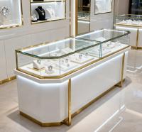 China Fashion Jewelry Store Design and Interior Fit Out Solution with Custom Display Showcase for Retail Brand Shop for sale