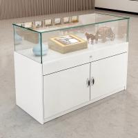 China Luxury Wooden Jewelry and Antique Display Cabinets with LED Strip Lighting, Eco-friendly and Durable, Available in Custom Sizes for sale