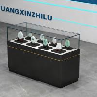 China Luxury Wooden Jewelry and Antique Display Cabinets with LED Strip Lighting, Eco-friendly and Durable, Available in Custom Sizes for sale
