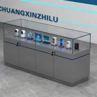 China Luxury Wooden Jewelry and Antique Display Cabinets with LED Strip Lighting, Eco-friendly and Durable, Available in Custom Sizes for sale