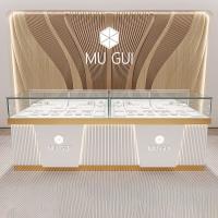China Modern Luxury Jewelry Display Cases: Stylish Glass Display Cases Designed Specifically for High-end Jewelry Retailers for sale