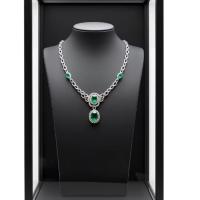 China Luxury Customizable Modern Display Cabinets for Jewelry & Artifact Exhibition with LED Lighting for Luxury Shopping Malls for sale