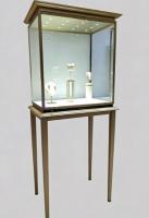 China Luxury Customizable Modern Display Cabinets for Jewelry & Artifact Exhibition with LED Lighting for Luxury Shopping Malls for sale