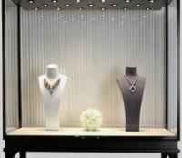 China Modern Luxury Freestanding Jewelry Display Cabinet with LED Lighting for Mall Showcase and Retail Display for sale