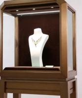 China Premium LED Jewelry Display Stand with Storage Drawer for High-End Jewelry Stores for sale