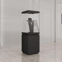 China Customized Glass Jewelry Display Case with LED Lighting Retail Showcase Furniture for Jewelry Store for sale