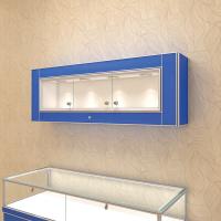 China Luxury Jewelry Store Display Cabinet Made of Wood & Transparent Glass for sale