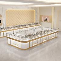 China Custom Size Wood Jewelry Display Cabinet with Glass Front for Jewelry Shop for sale