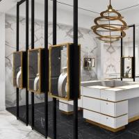 China Bespoke Jewelry Display Furniture Solid Wood Metal Glass Jewelry Cabinet for Jewelry Store for sale