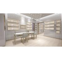 China Contemporary Wood Jewelry Display Case with Glass Front and Security Lock for sale