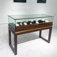 China High End Wood & Glass Jewelry Display Case with Lockable Glass Front for sale