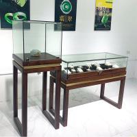 China High End Wood & Glass Jewelry Display Case with Lockable Glass Front for sale