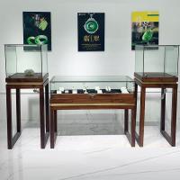 China High End Wood & Glass Jewelry Display Case with Lockable Glass Front for sale