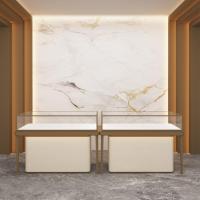 China Premium Wood Jewelry Display Cabinet with Glass Top for Countertop Use for sale