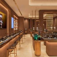 China Luxury Jewelry Store Display Cabinet Made of Wood and Transparent Glass for sale
